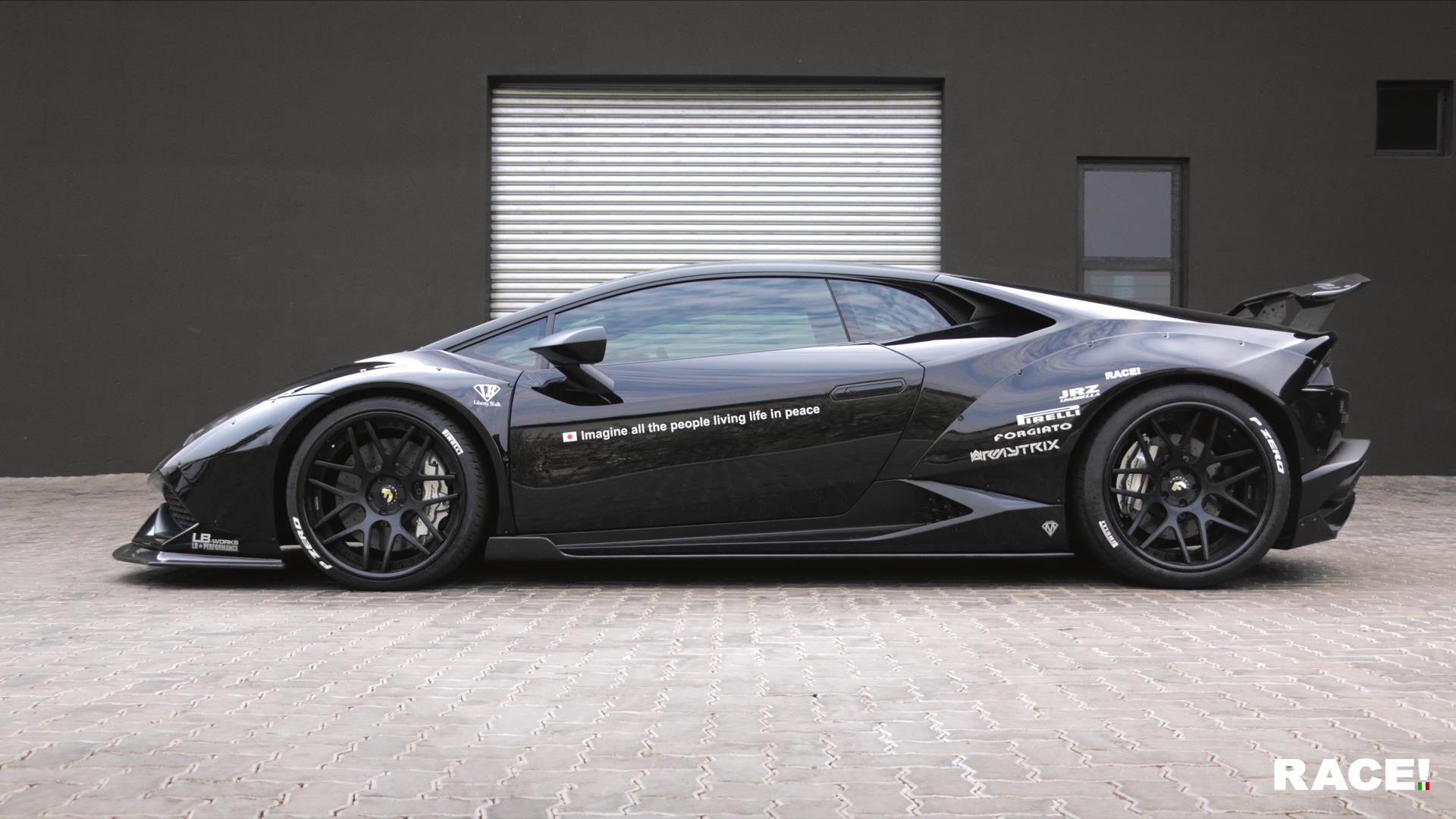 Huracan LP610-4 Armytrix Titanium Exhaust Liberty Walk Body Kits - ArmyTrix