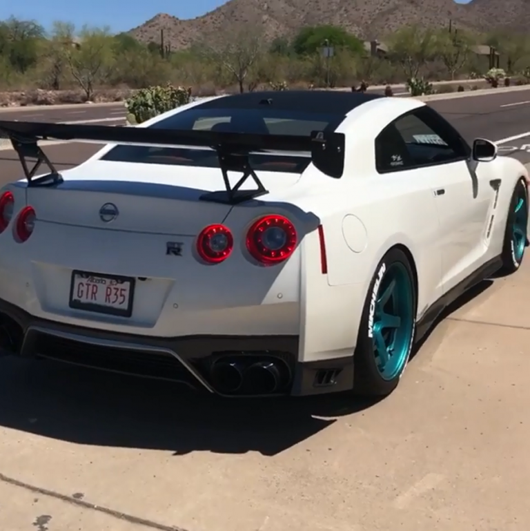 Nissan R35 GTR with Armytrix Exhaust - Slick Monster - ArmyTrix