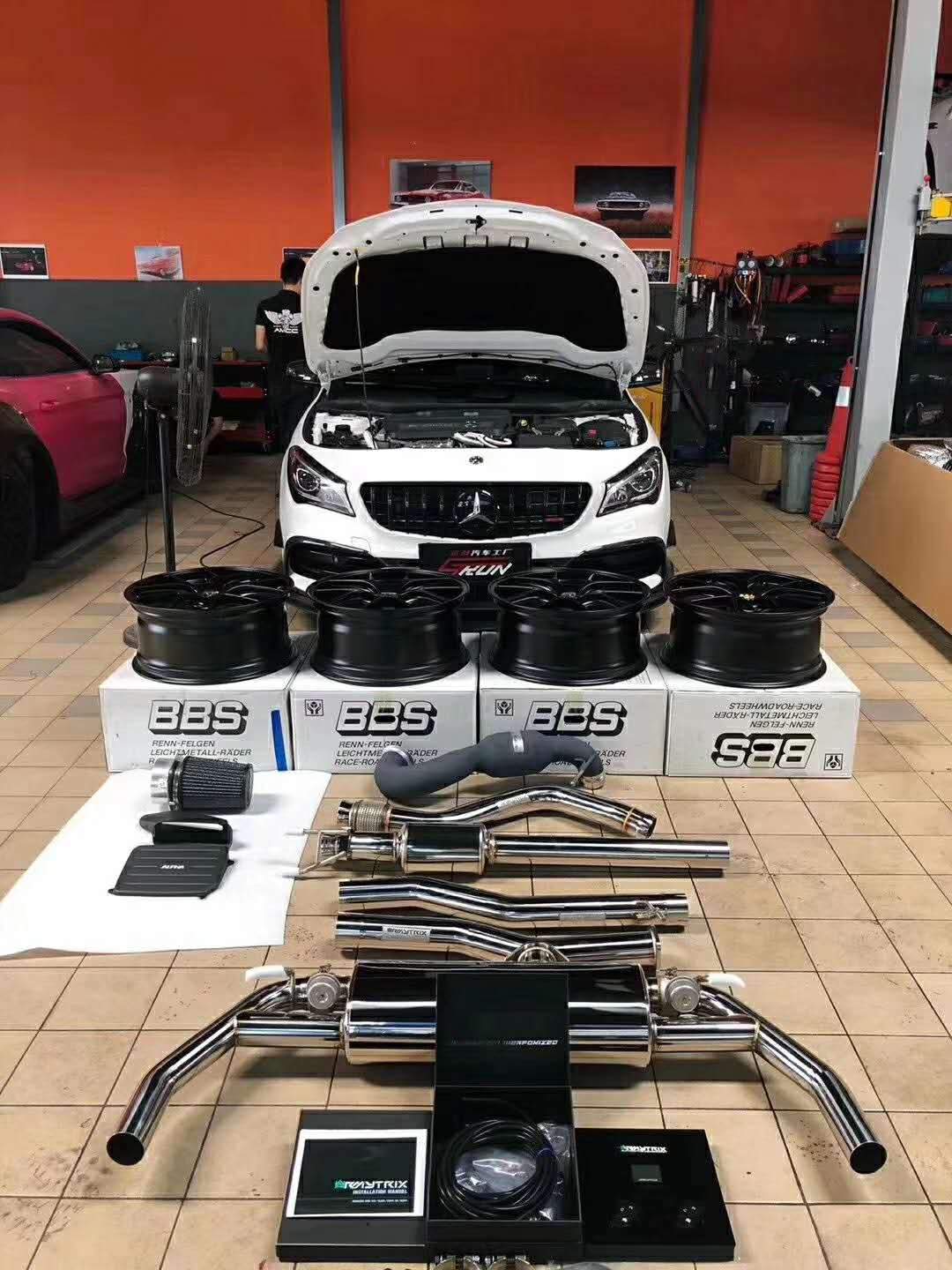 Mercedes Amg Cla45 Armytrix Exhaust Mods Best Tuning Review Price