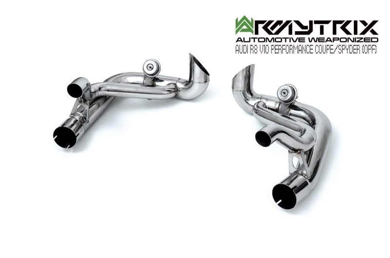 2019 Audi R8 Mkii V10 Performance Coupé/spyder Opf Armytrix Escape Mods ...