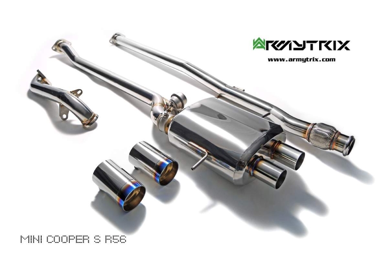 Mini Cooper S R56 R57 R58 R59 Armytrix Exhaust Tuning Review Price