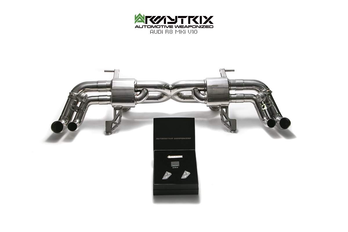 Audi R8 Mki V10 Armytrix Titanium Exhaust Best Aftermarket Mods ...