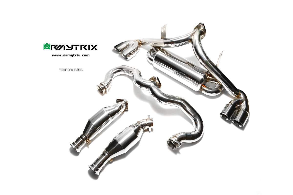 Ferrari F355 Armytrix Exhaust Tuning Review Price