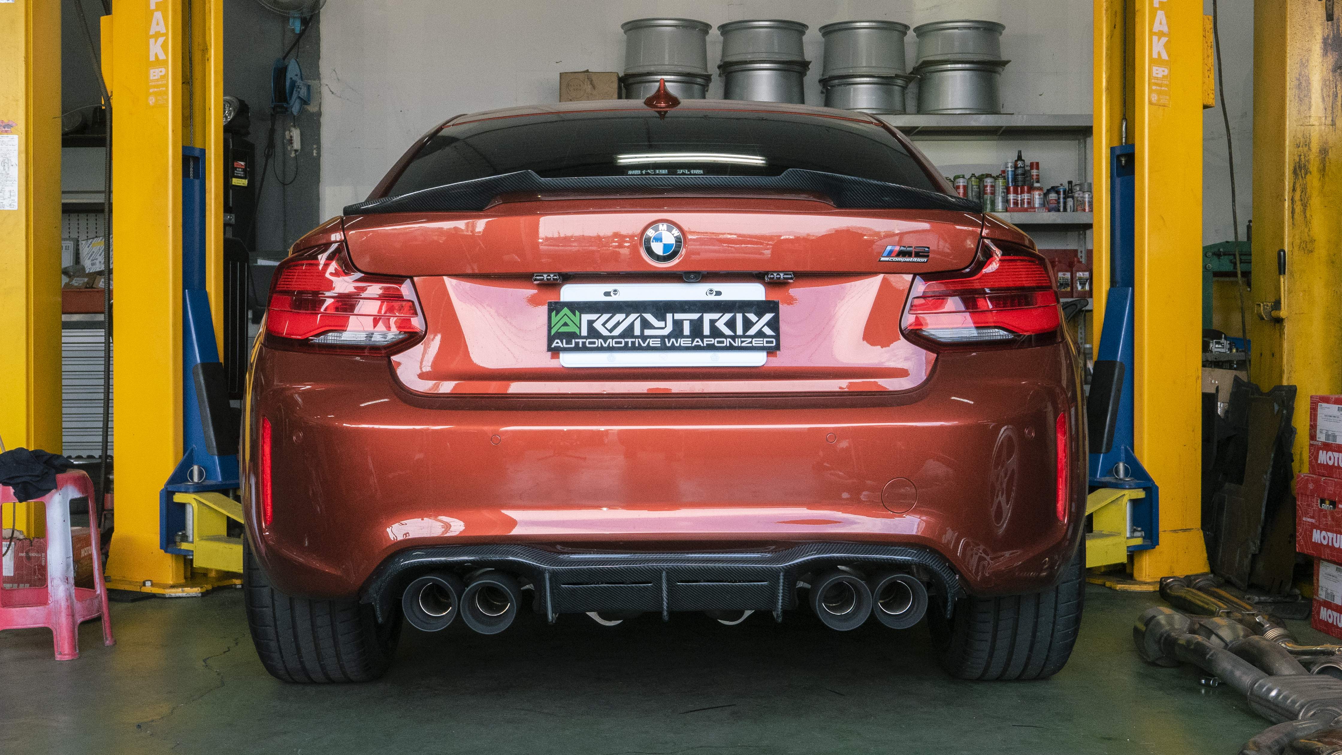 Bmw F87 M2 Competition Armytrix Performance Valve Exhaust Aftermarket ...