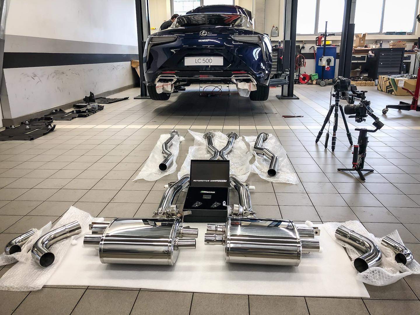 Lexus Lc500 V8 Armytrix Valve Exhaust Aftermarket Mods Best Performance ...