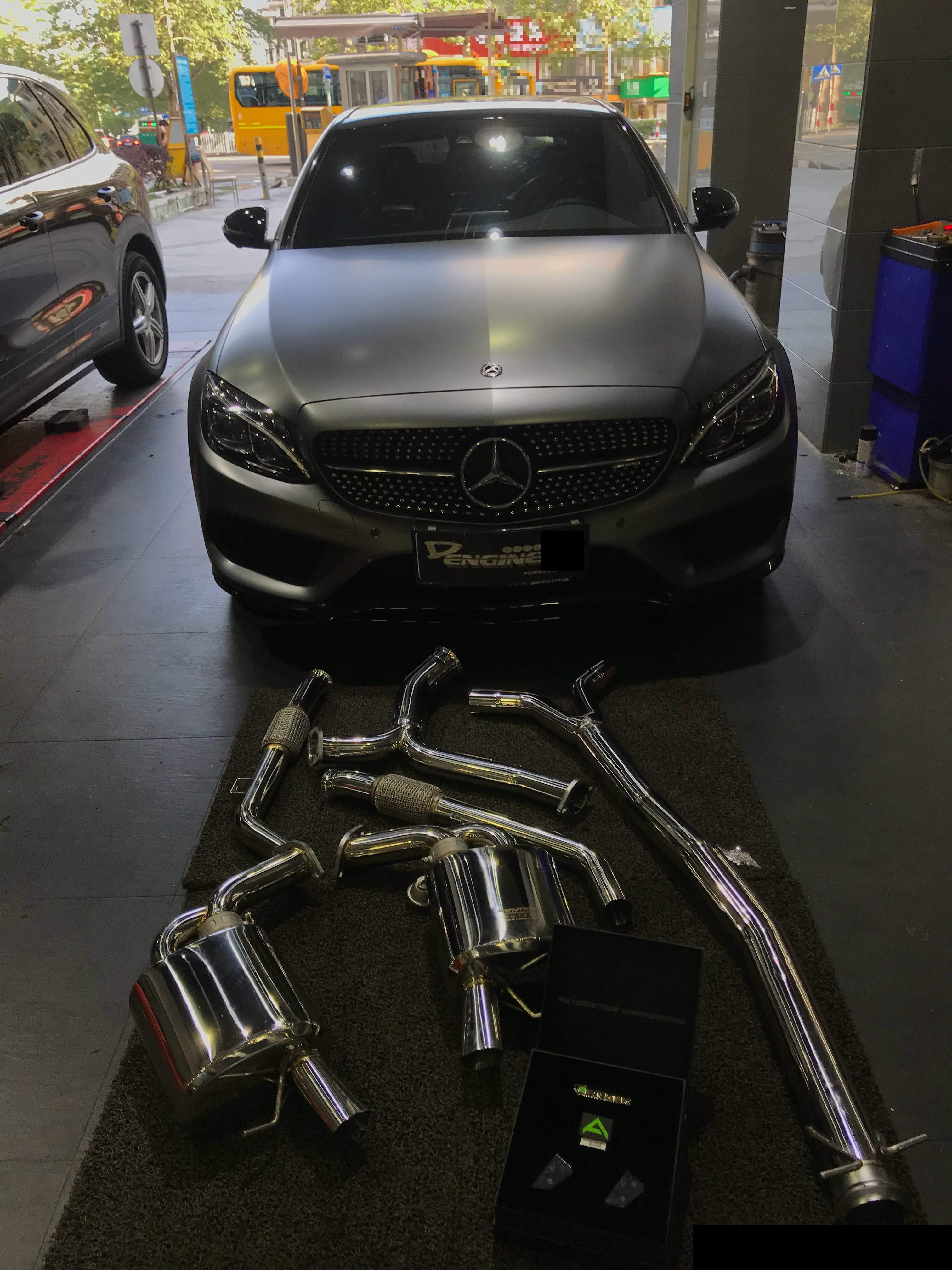 Mercedes Amg C400 C450 C43 Armytrix Exhaust Mods Best Tuning Review Price