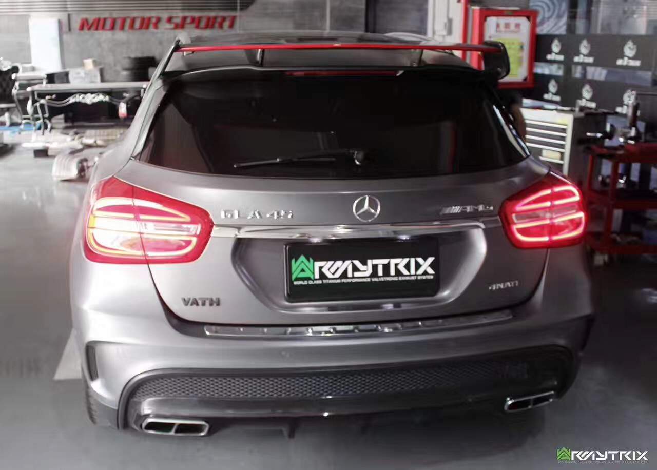 Mercedes Amg Gla45 Armytrix Exhaust Mods Best Tuning Review Price