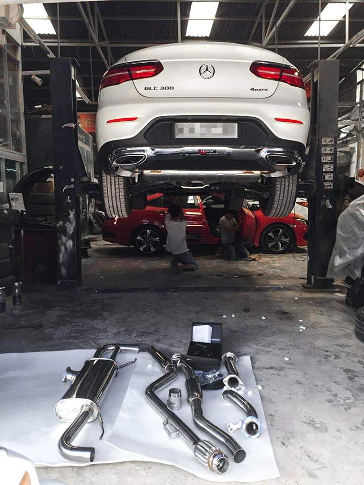 Mercedes Benz Glc250 Glc300 Armytrix Exhaust Mods Best Tuning Review Price