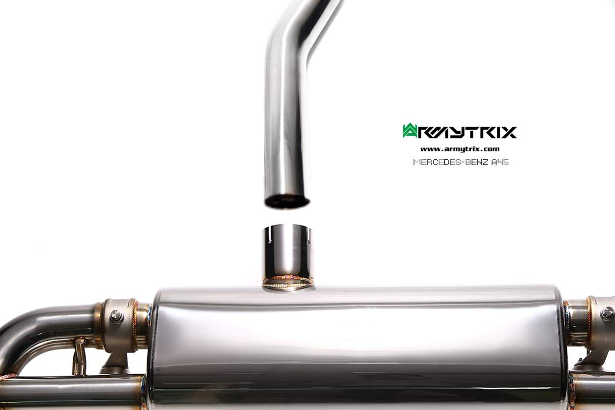 Mercedes AMG A45 ARMYTRIX Exhaust Tuning Review Price