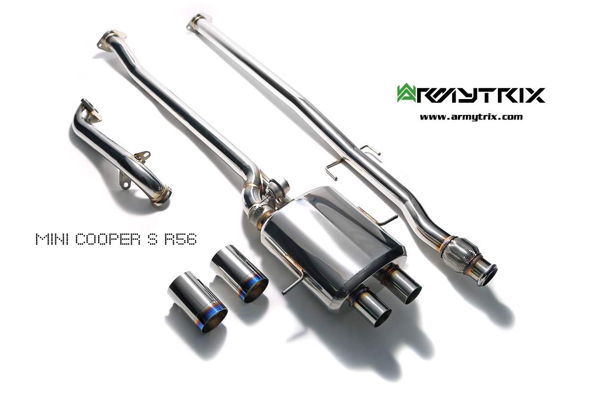 Mini Cooper S R56 R57 R58 R59 Armytrix Exhaust Tuning Review Price