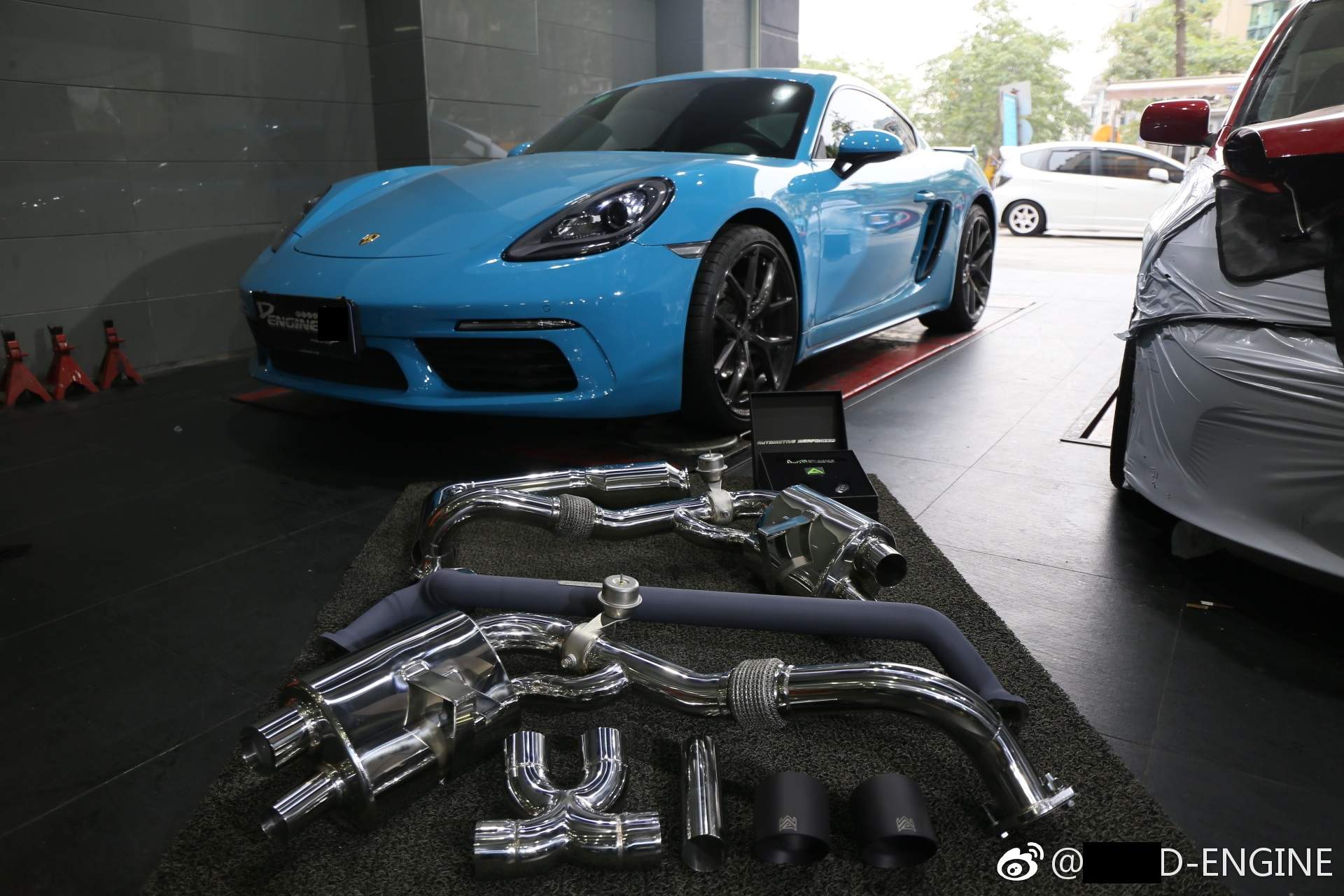 2017 Porsche 718 Cayman S Armytrix Exhaust Mods Best Tuning Review Price