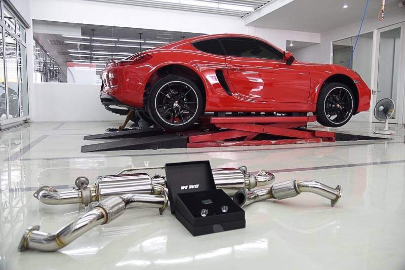 Porsche 981 Boxster S Armytrix Exhaust Mods Best Tuning Review Price