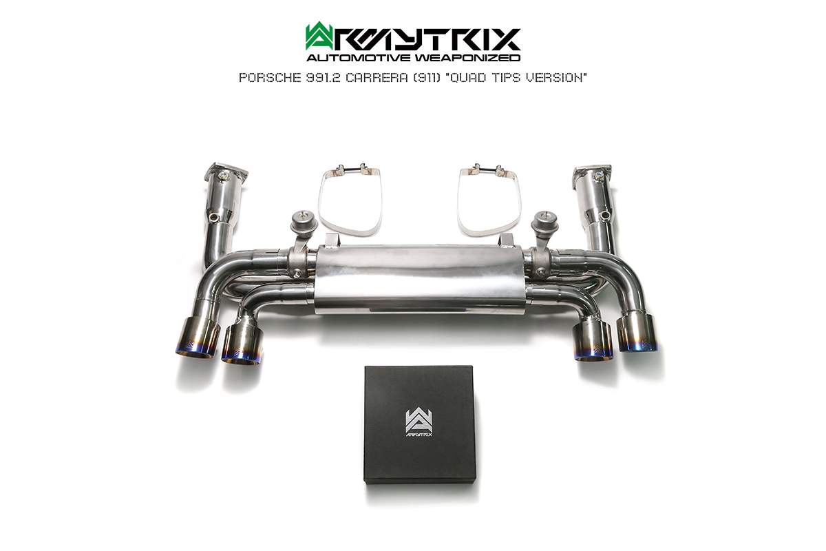 Porsche 991.2 "base Model"carrera Armytrix Exhaust Mods Best Tuning ...